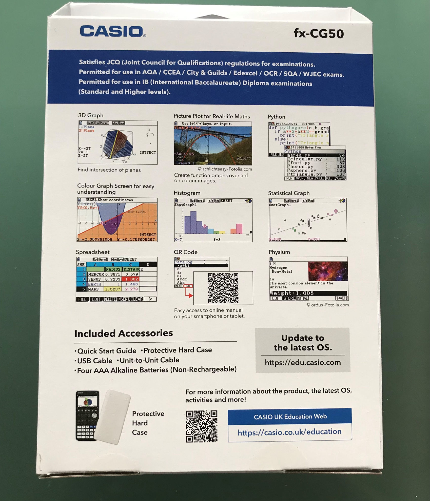 FX-CG50 Graphic Calculator. Calculators Direct - Buy calculators online